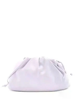 Bottega Veneta Bottega Veneta The Pouch Leather Mini Crossbody Bag Purple