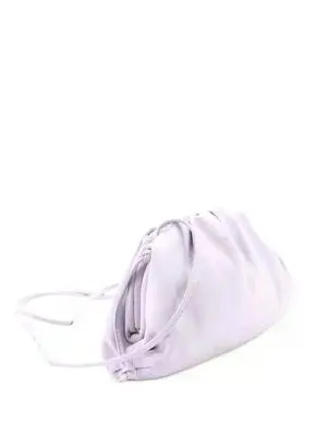 Bottega Veneta The Pouch Leather Mini Crossbody Bag - Purple