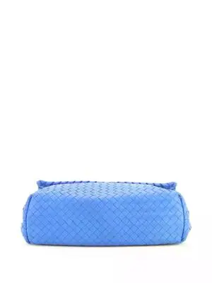 Bottega Veneta Olimpia Intrecciato Nappa Medium Crossbody Bag - Blue