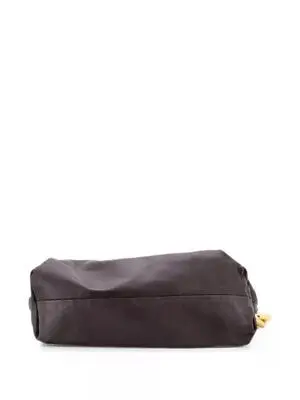 Bottega Veneta The Chain Pouch Leather Teen Shoulder Bag - Brown