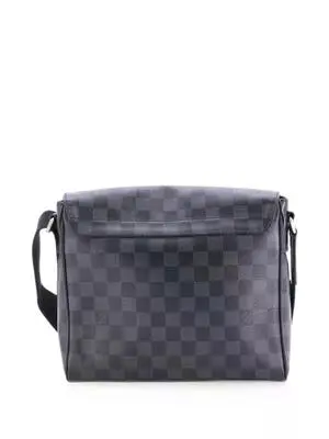 LOUIS VUITTON Damier Graphite Pm Messenger Bag - Black