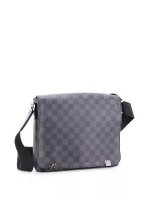 LOUIS VUITTON Damier Graphite Pm Messenger Bag - Black