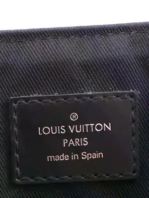 LOUIS VUITTON Damier Graphite Pm Messenger Bag - Black