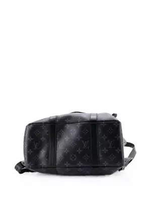 LOUIS VUITTON Backpack Monogram Eclipse Canvas Tote Bag