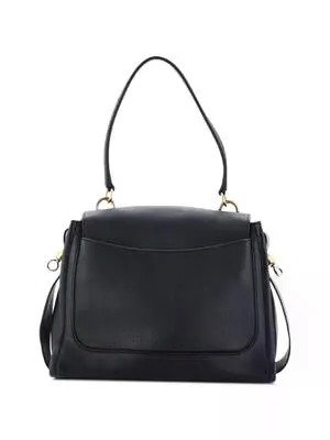 Chloé Faye Day Bag Leather Small Satchel - Black