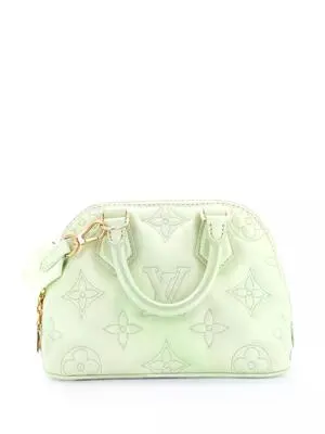 LOUIS VUITTON Alma Handbag Bubblegram Leather Bb Shoulder Bag - Green