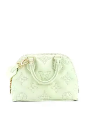 LOUIS VUITTON Alma Bb Shoulder Bag Bubblegram Leather