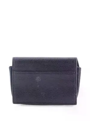Dior Saddle Lotus Wallet Leather Mini Small Wallets