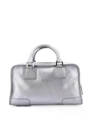 Loewe Amazona Nm Bag Leather 28 Shoulder Bag - Metallic