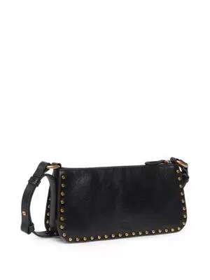 Pinko Love Birds Stud-embellished Shoulder Bag - Black