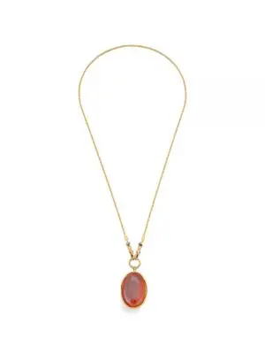 Sylvia Toledano Cornaline Talisman Necklace