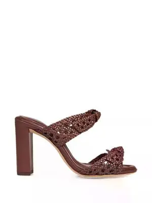 ALEXANDRE BIRMAN Clarita Braided Leather Sandals