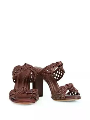 ALEXANDRE BIRMAN Clarita Braided Leather Sandals