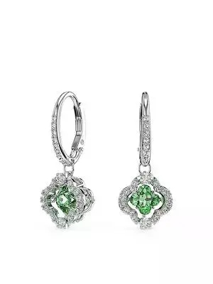 SWAROVSKI Clover-pendant Drop Earrings