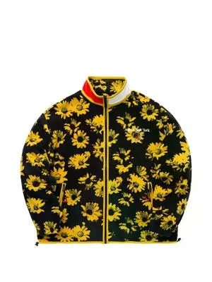 AWAKE NY X Tommy Hilfiger Sunflower-print Fleece Jacket - Black