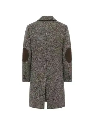 PAOLO PECORA Double-breasted Wool Coat
