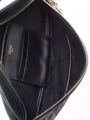 Celine Quilted C-charm Belt Bag