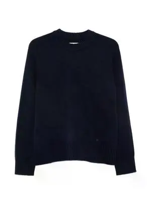 Loulou De Saison Ribbed-trim Crew-neck Knit
