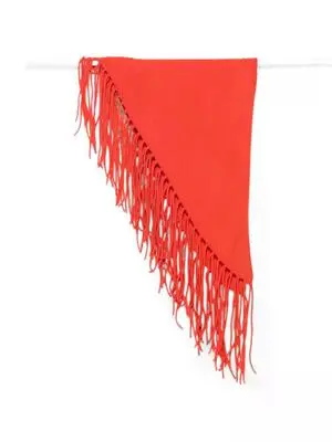 P.a.r.o.s.h Fringe-trim Triangular Scarf