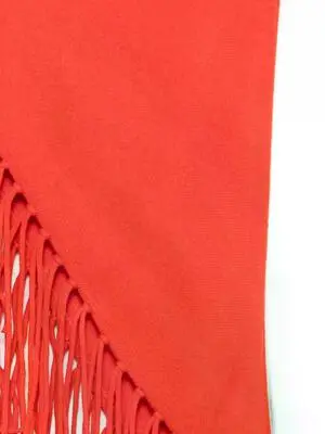 P.a.r.o.s.h Fringe-trim Triangular Scarf