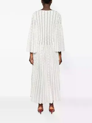 ANTONINO VALENTI Wavy-knit Midi Dress