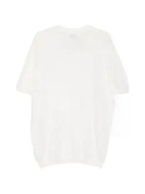 DIKTAT Fine-knit Short-sleeve T-shirt