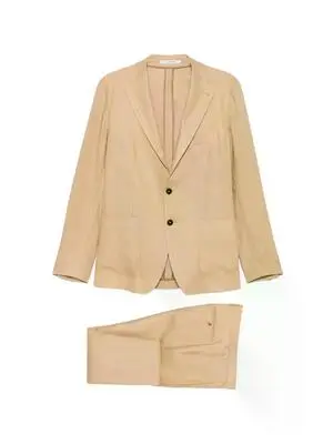 Tagliatore Single-breasted Notch-lapels Suit - Neutrals