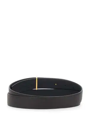 TOM FORD Hammered Leather Belt