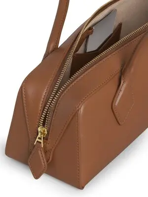 Alaïa Le Teckel Medium Leather Bag - Brown
