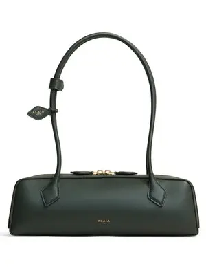 Alaïa Le Teckel Medium Leather Bag - Green
