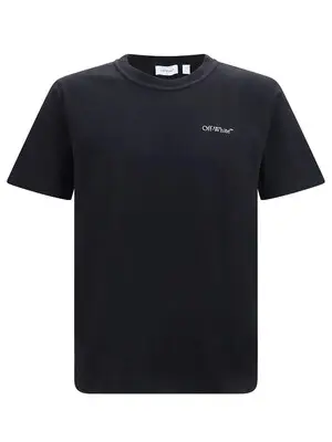 Off-White T-shirt Small Bookish Fit Regular Black