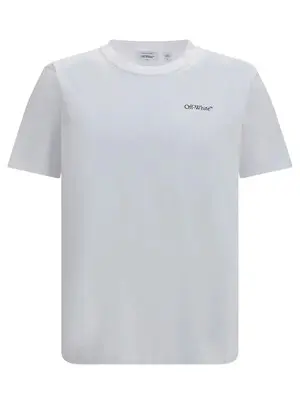 Off-White T-shirt Small Bookish Fit Regular - White