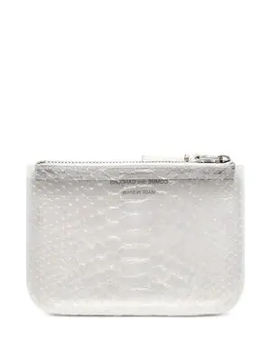 Comme Des Garçons Transparent Snake Wallet With Zip