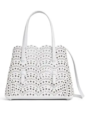 ALAÏA Mina 25 Bag In Luxurious Calf Leather Vienne Wave