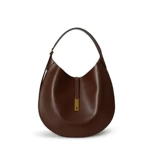 Ralph Lauren Polo Id Large Calfskin Shoulder Bag