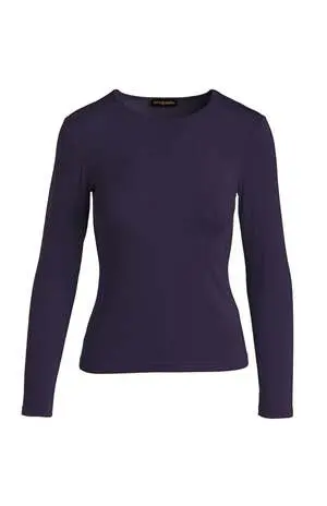 CONQUISTA Ink Colour Jersey Top - Black