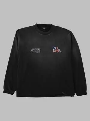 REPRESENT Logo Graphic T-shirt - Black