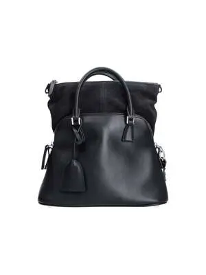 MAISON MARGIELA Bovine Leather Crossbody Bag - Grey