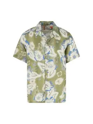 Paul Smith 100% Lyocell Button-front Shirt For