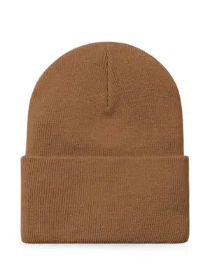 Carhartt Work In Progress Logo Beanie - Beige