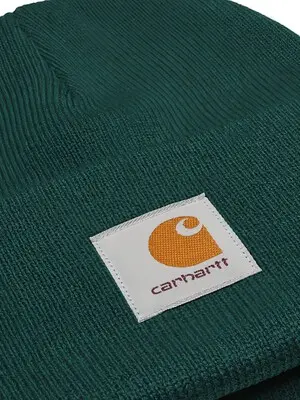 Carhartt Work In Progress Logo Beanie - Beige