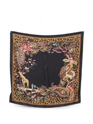 Etro Printed Silk Foulard