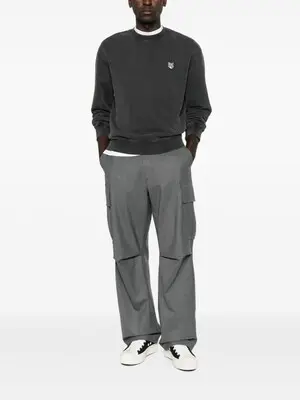 Maison Kitsuné Fox Head Cotton Sweatshirt