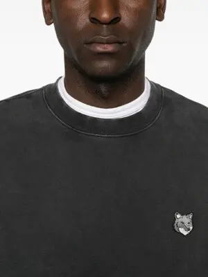 Maison Kitsuné Fox Head Cotton Sweatshirt