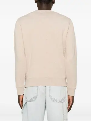 Maison Kitsuné Fox Head Cotton Crewneck Sweatshirt