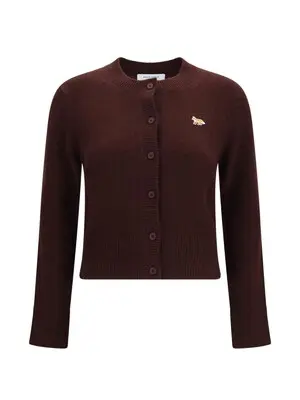 Maison Kitsuné Baby Fox Wool Cardigan