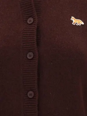 Maison Kitsuné Baby Fox Wool Cardigan