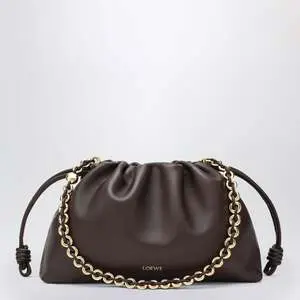 Loewe Flamenco Purse Medium Bag In Dark Brownie - Brown