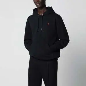 AMI Paris De Cœur Hoodie - Black