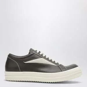 Rick Owens Dust /milk White Vintage Sneakers - Grey